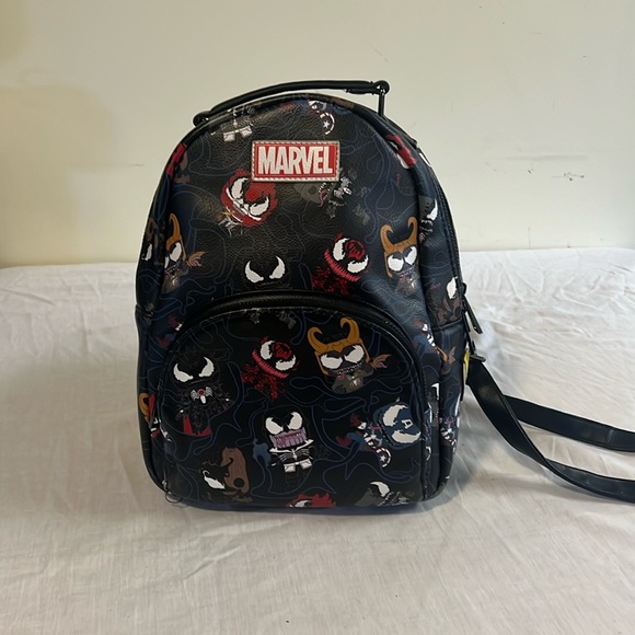 Loungefly | Bags | Loungefly Mini Backpack Of Funko Pop Venom Marvel ...